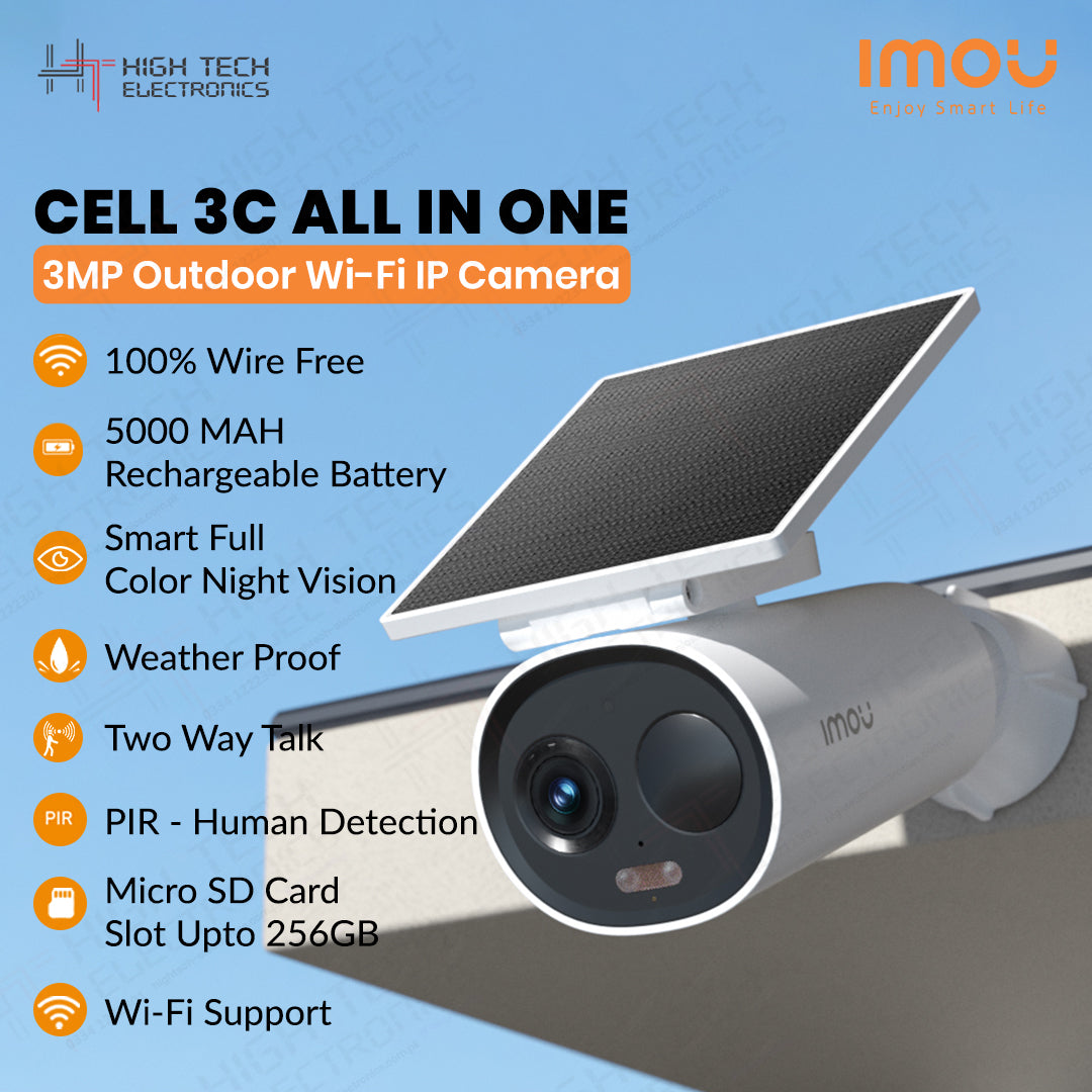 Imou Cell 3C All in One (3MP) — Imou Battery WiFi Cam | HighTech PK ...