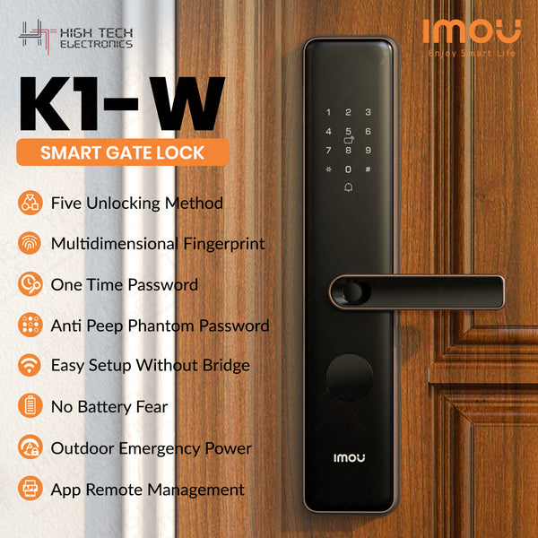 K1-W Smart Lock — Imou Multi-Method Door Lock | HighTech PK – High Tech ...
